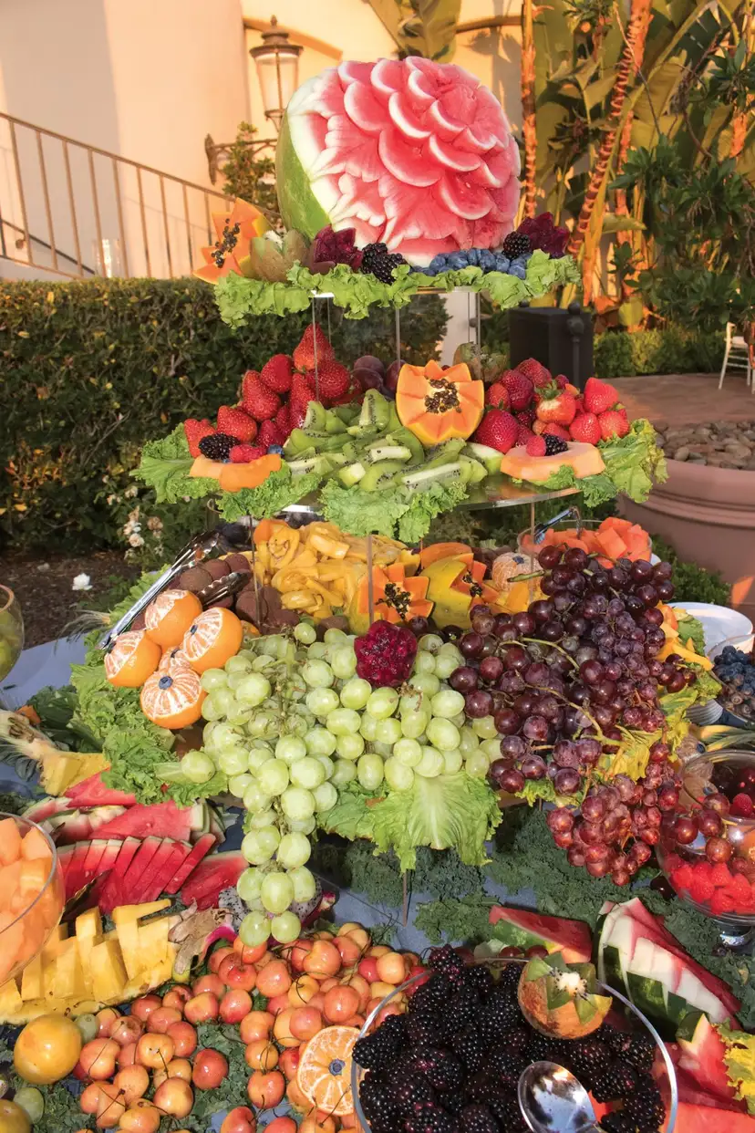 Opulent Fruit Tower