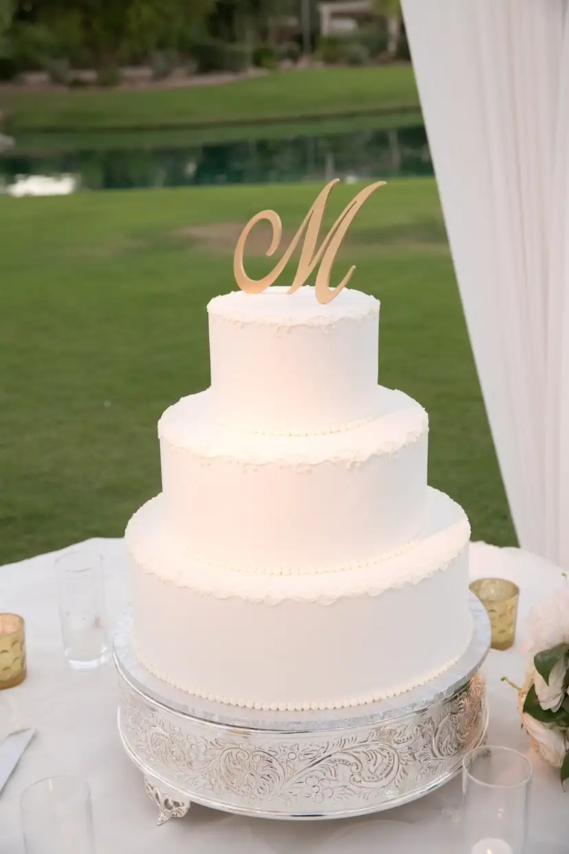 Round Three-Layer Cake