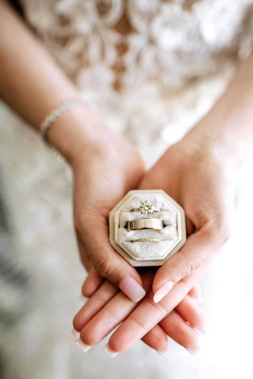 Spring-Themed Pastel Ceremony + Luxury Ballroom Reception