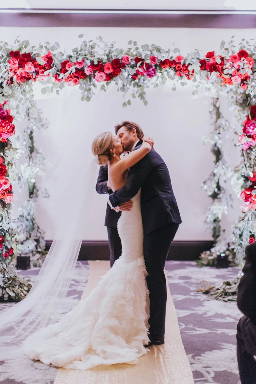 A Pro Tennis Player's Fall Wedding Featuring a Moody Color Palette ...