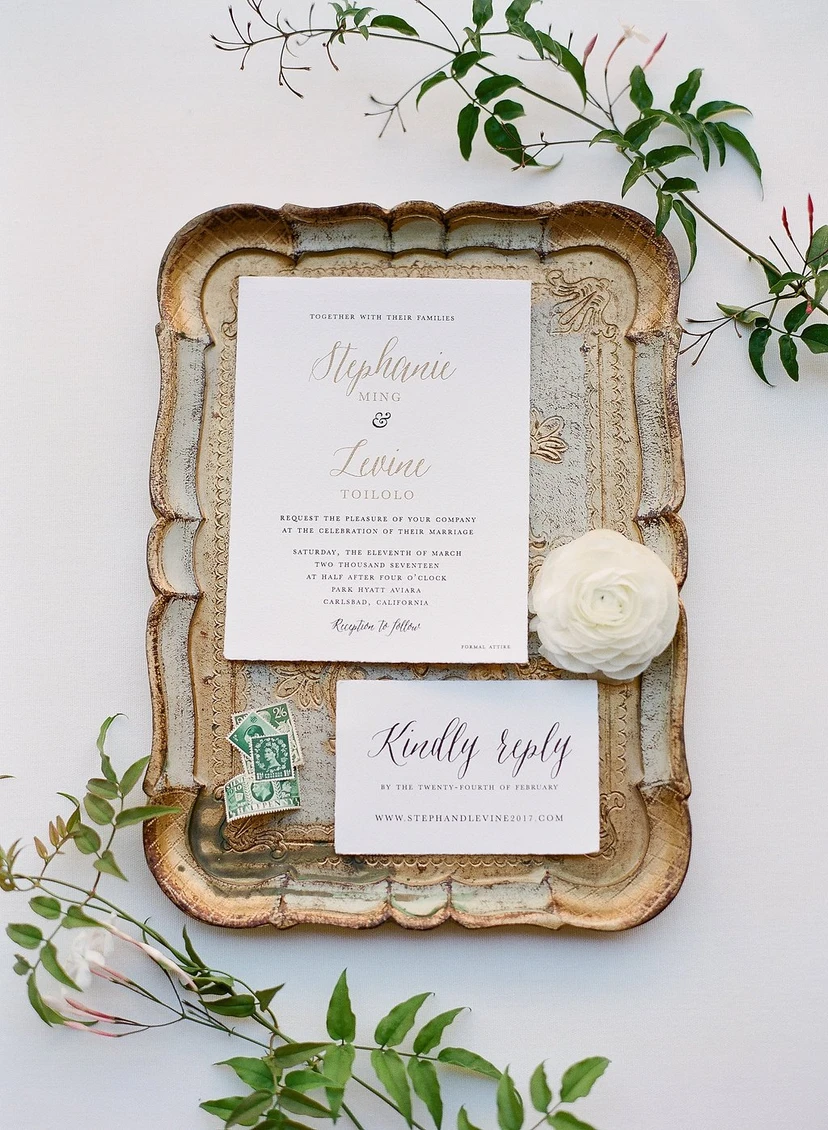 Real Wedding of Stephanie Ming + Levine Toilolo - Inside Weddings